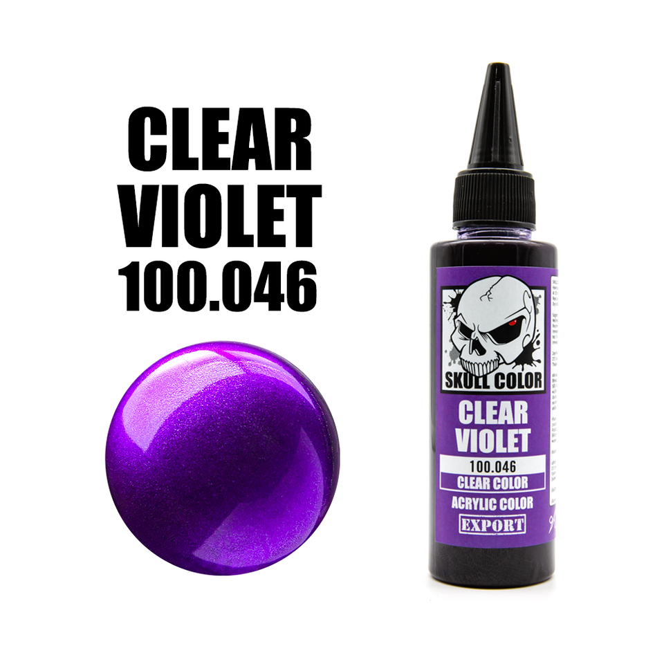 100.046 Clear Violet [Skull Color]
